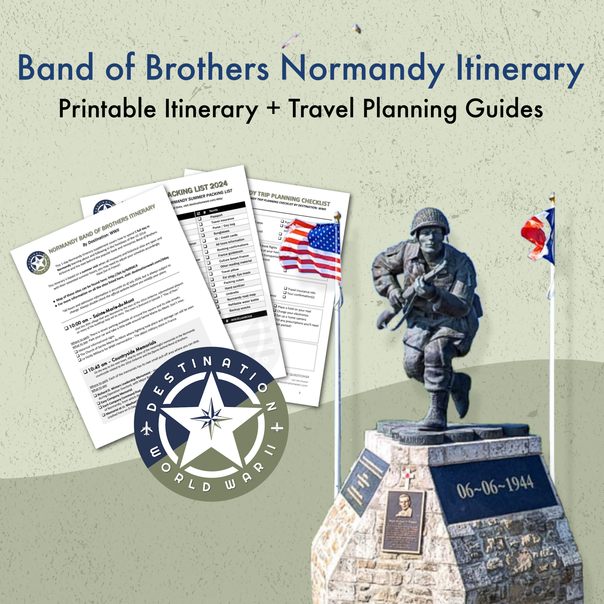 All D-Day / Normandy Blog Posts by Destination: WWII